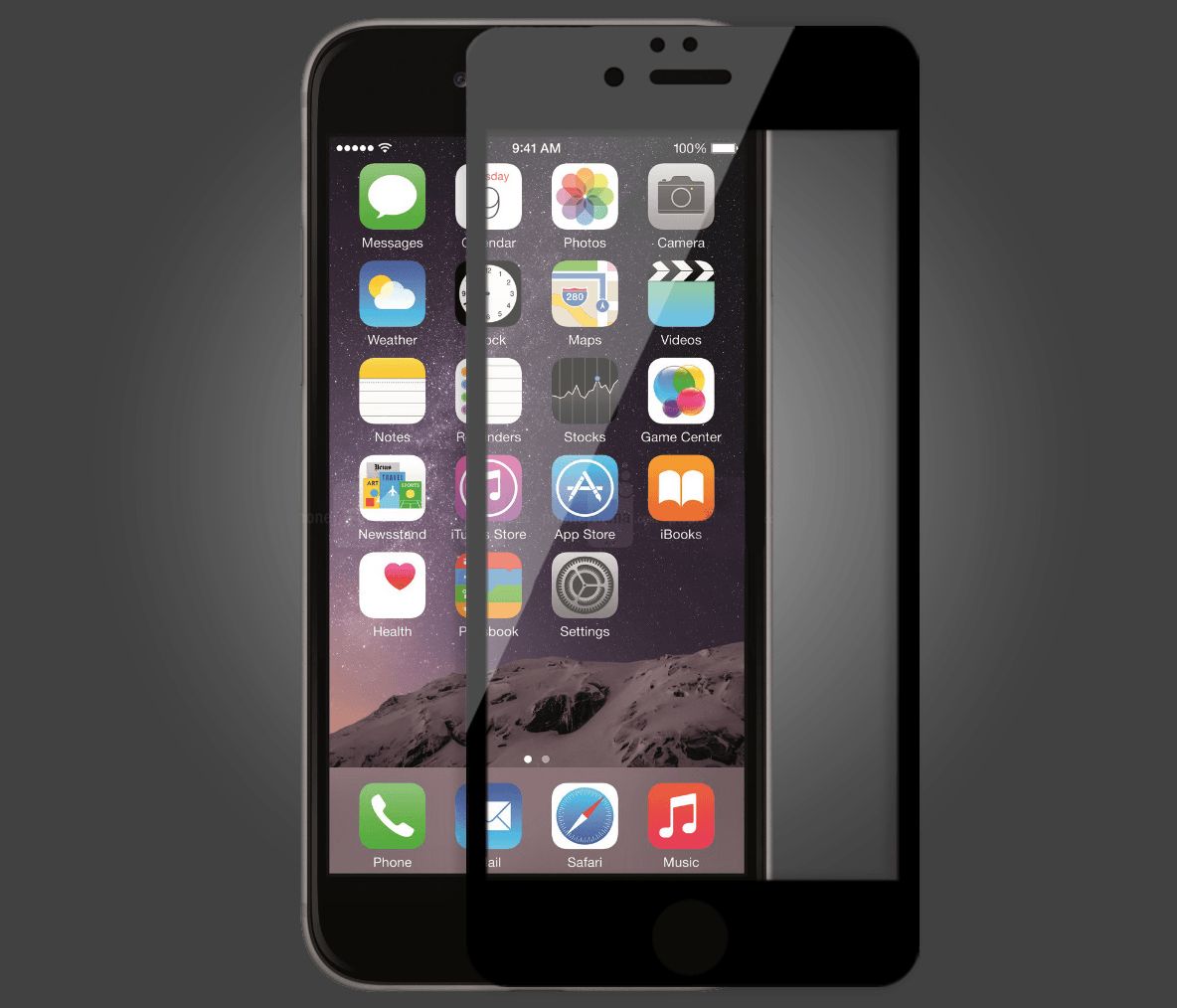 Tempered Glass Screen Protector for the iPhone 6 Plus/6s Plus & 7 Plus