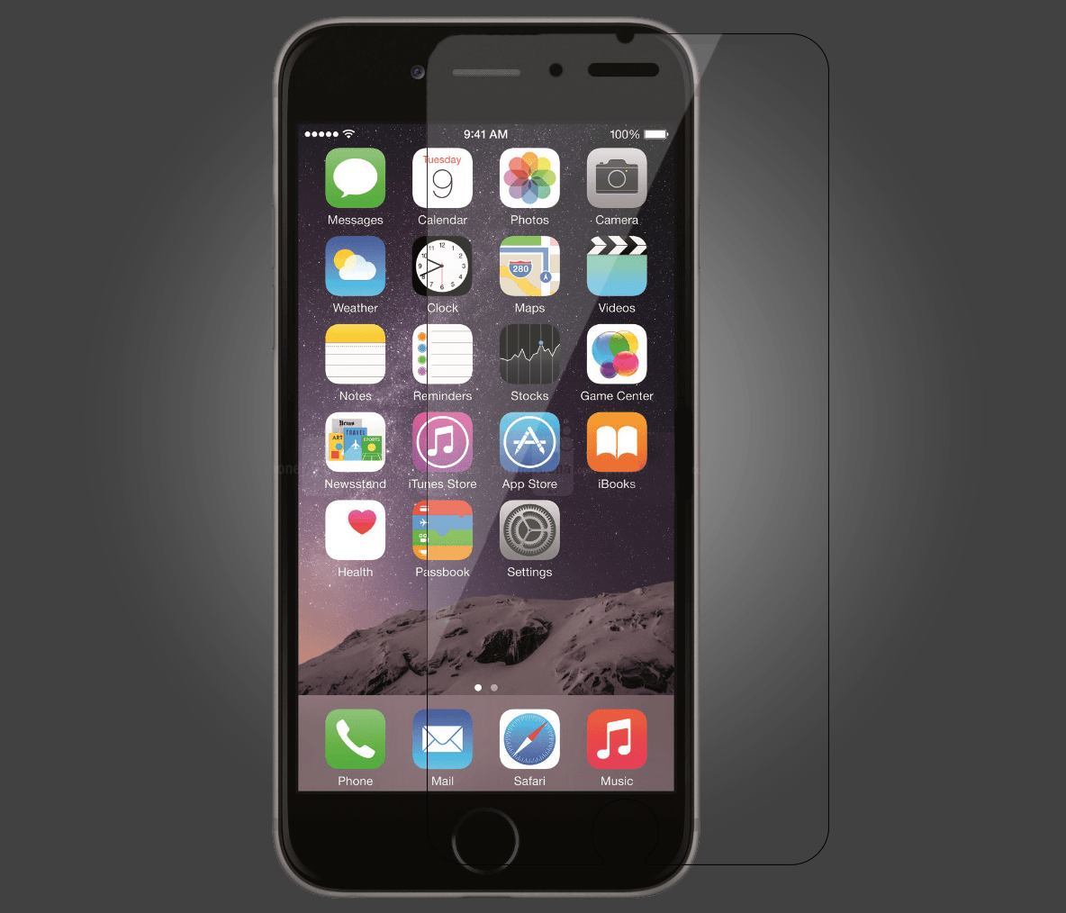 Tempered Glass Screen Protector for the iPhone 6 Plus/6s Plus & 7 Plus